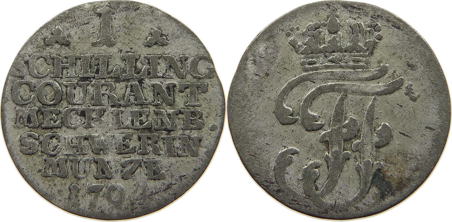 MECKLENBURG SCHWERIN SCHILLING 1794 Friedrich Franz I. SS | MA-Shops