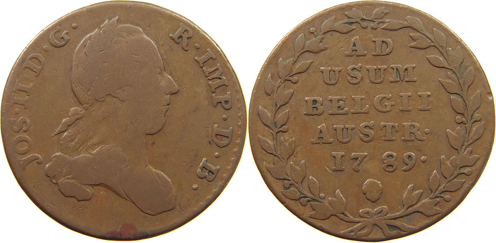 HAUS HABSBURG 2 LIARDS 1789 Joseph II. (1765-1790) SS | MA-Shops
