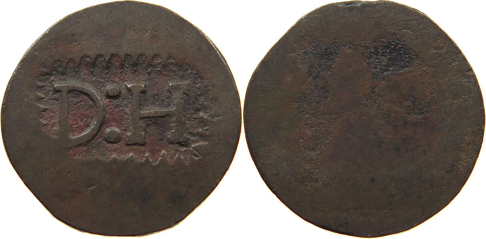 EUROPE TOKEN JETON COUNTERMARKED JETON TOKEN D:H SS | MA-Shops