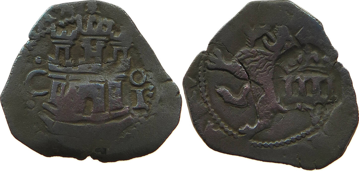 SPAIN 4 MARAVEDIS Felipe III. (1598-1621) SS | MA-Shops