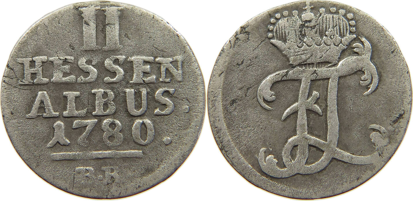 HESSEN KASSEL 2 ALBUS 1780 S | MA-Shops