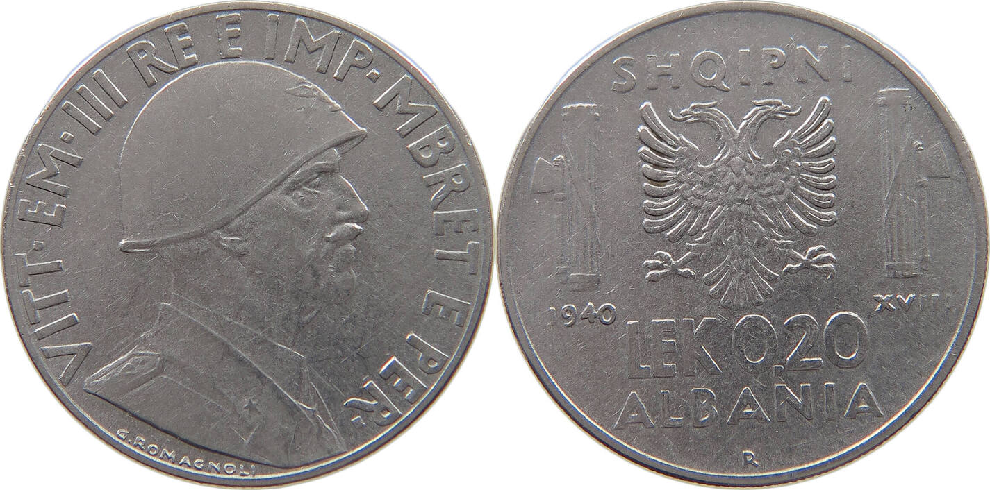 ALBANIA 0,2 LEK 1940 SS | MA-Shops