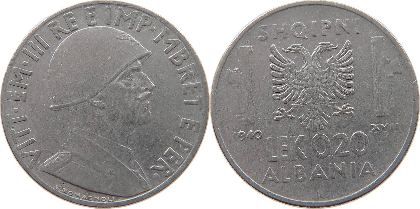 ALBANIA 0,2 LEK 1940 SS | MA-Shops