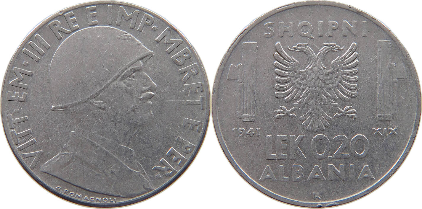 ALBANIA 0,2 LEK 1941 SS | MA-Shops