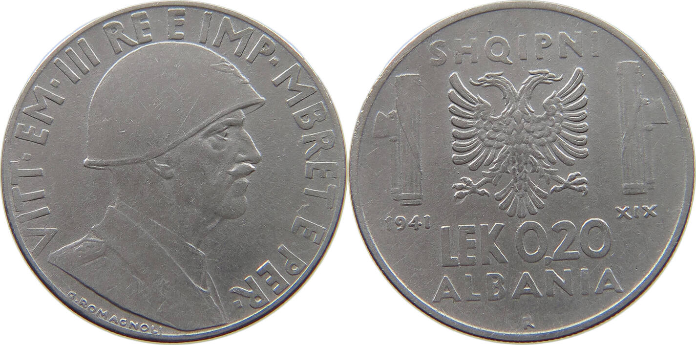 ALBANIA 0,2 LEK 1941 SS | MA-Shops