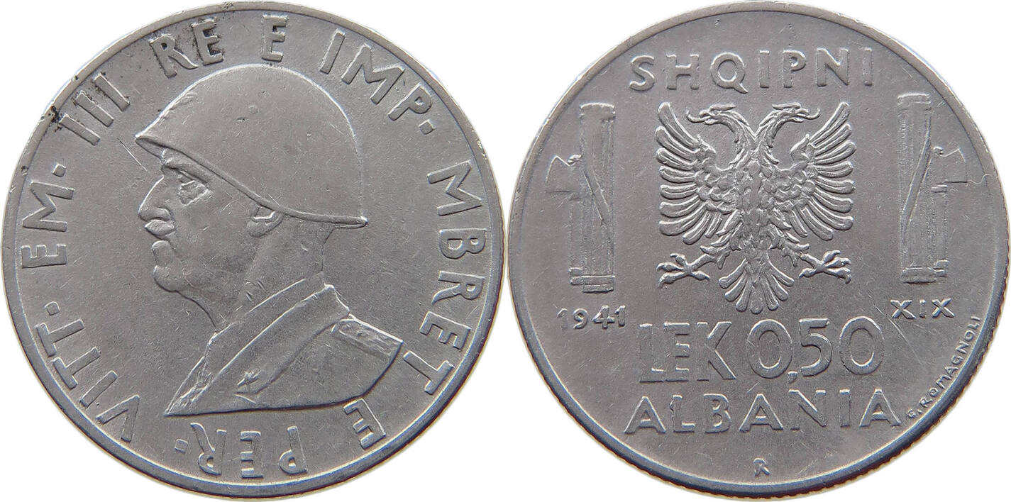 ALBANIA 0,5 LEK 1941 SS | MA-Shops