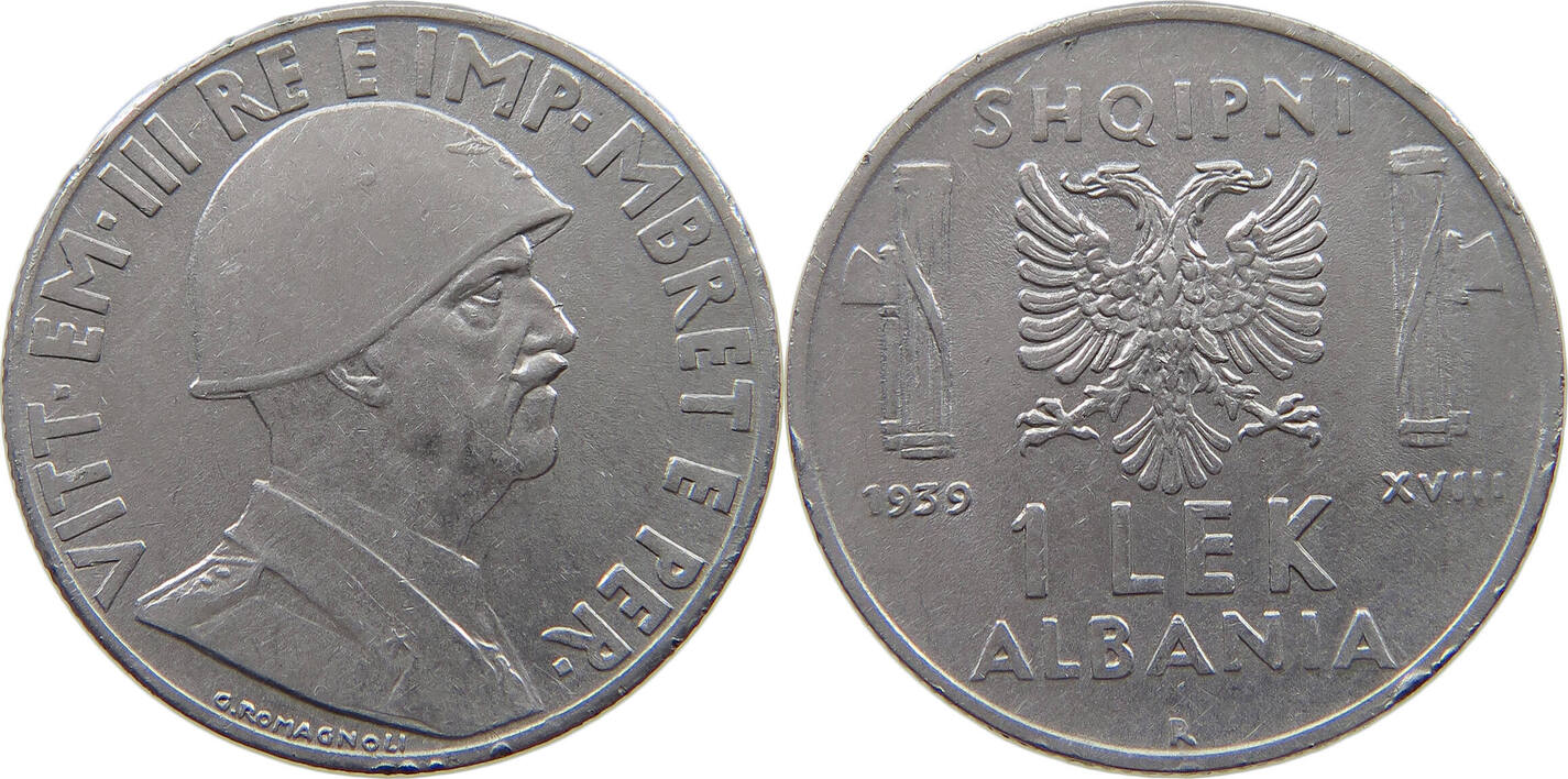 ALBANIA LEK 1939 SS | MA-Shops