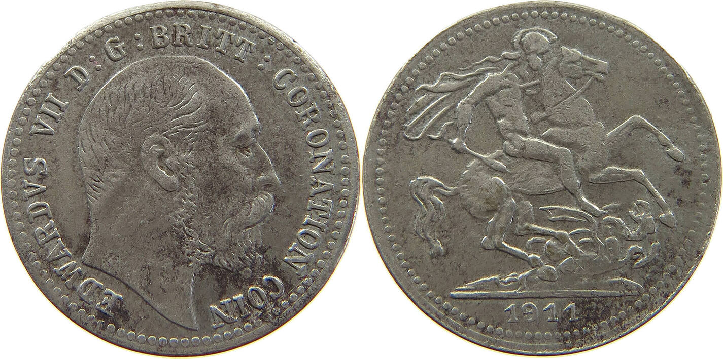 GREAT BRITAIN TOKEN 1911 Edward VII., 1901 - 1910 SS | MA-Shops