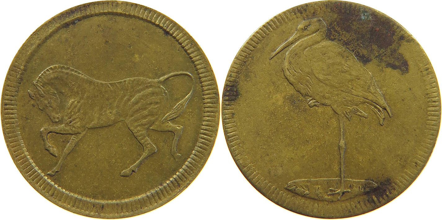 GREAT BRITAIN TOKEN STORK / HORSE SS- | MA-Shops