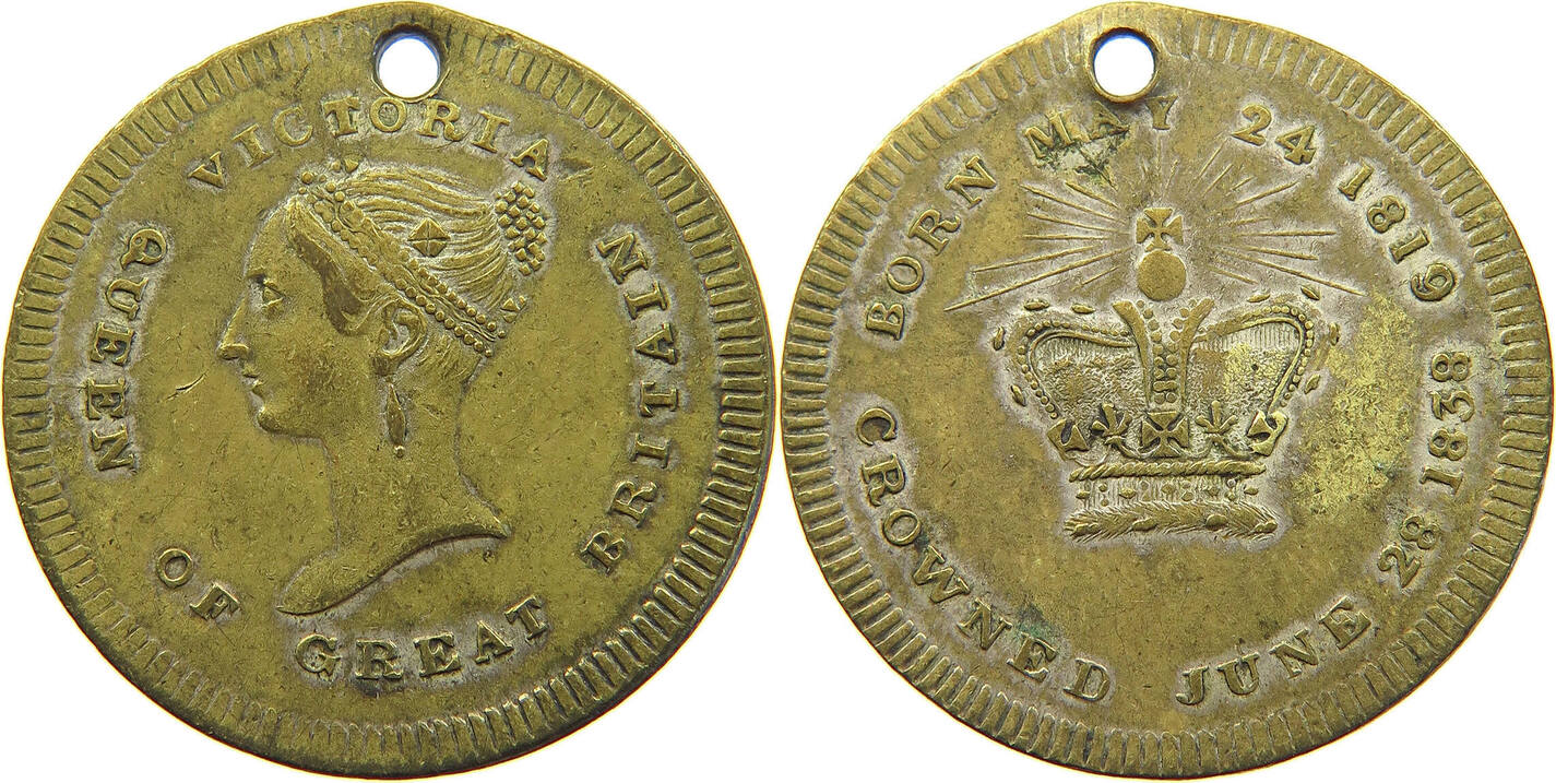 GREAT BRITAIN TOKEN Victoria 1837-1901 SS- | MA-Shops