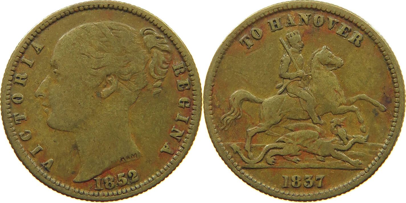 GREAT BRITAIN TOKEN 1852 Victoria 1837-1901 SS- | MA-Shops