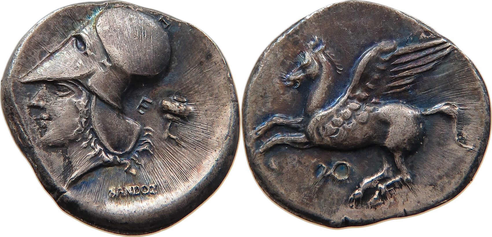 ANCIENT GREECE SILVER FORGERY, RESTRIKE, COPY VZ | MA-Shops