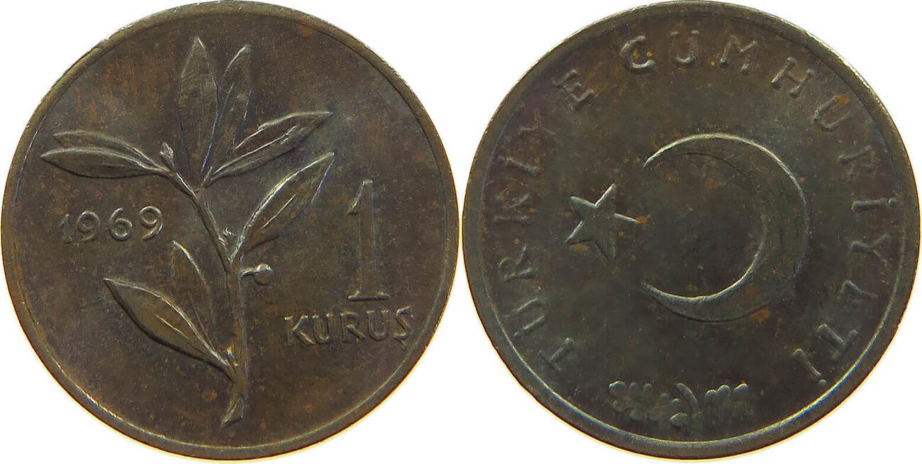 TURKEY KURUS 1969 VZ | MA-Shops