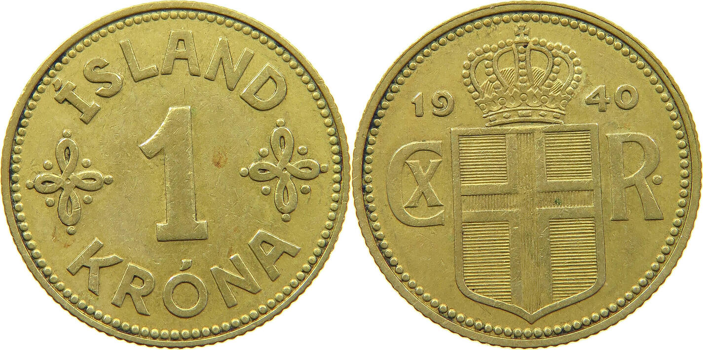 ICELAND KRONA 1940 SS | MA-Shops