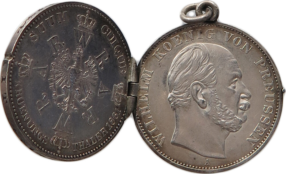 BRANDENBURG PREUSSEN SIEGESTALER + TALER 1861 1871 Wilhelm I. (1861 ...