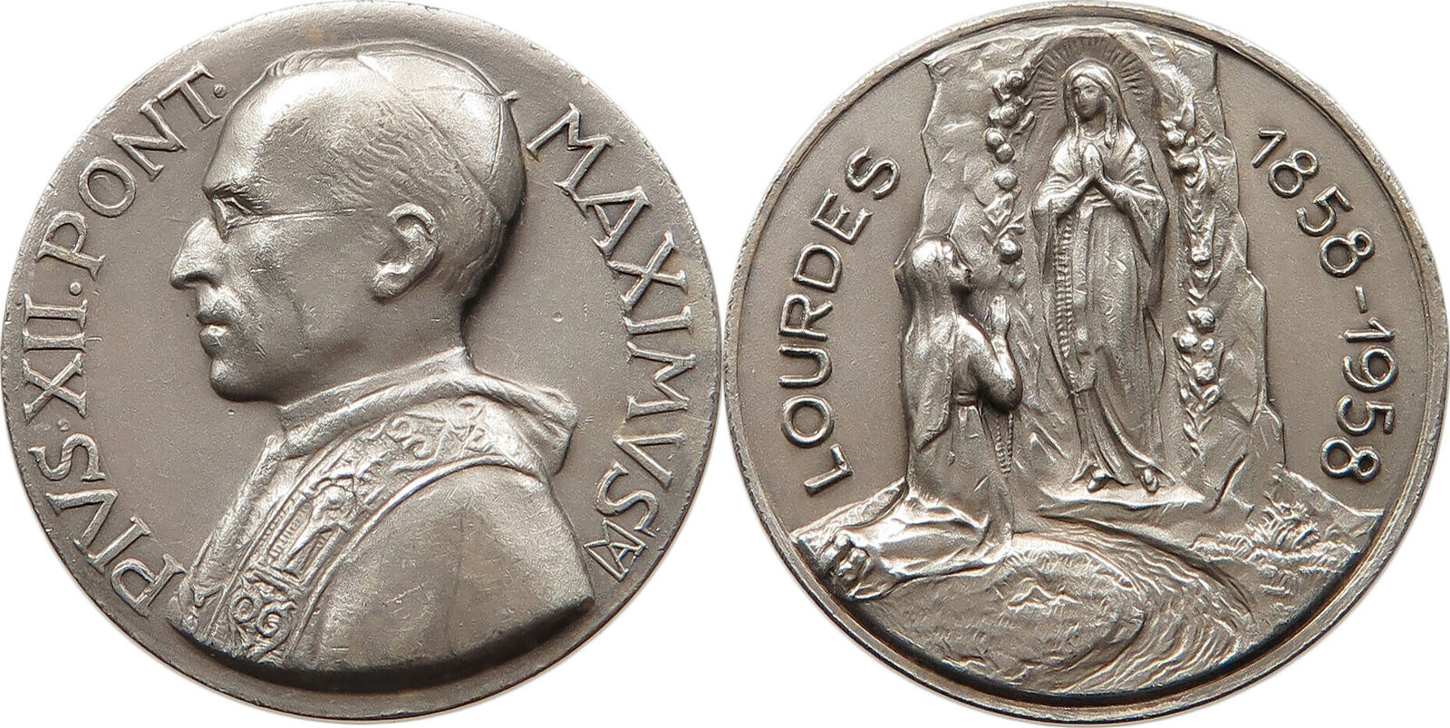 VATICAN MEDAILLE 1958 Pius XII. (1939-1958) VZ | MA-Shops