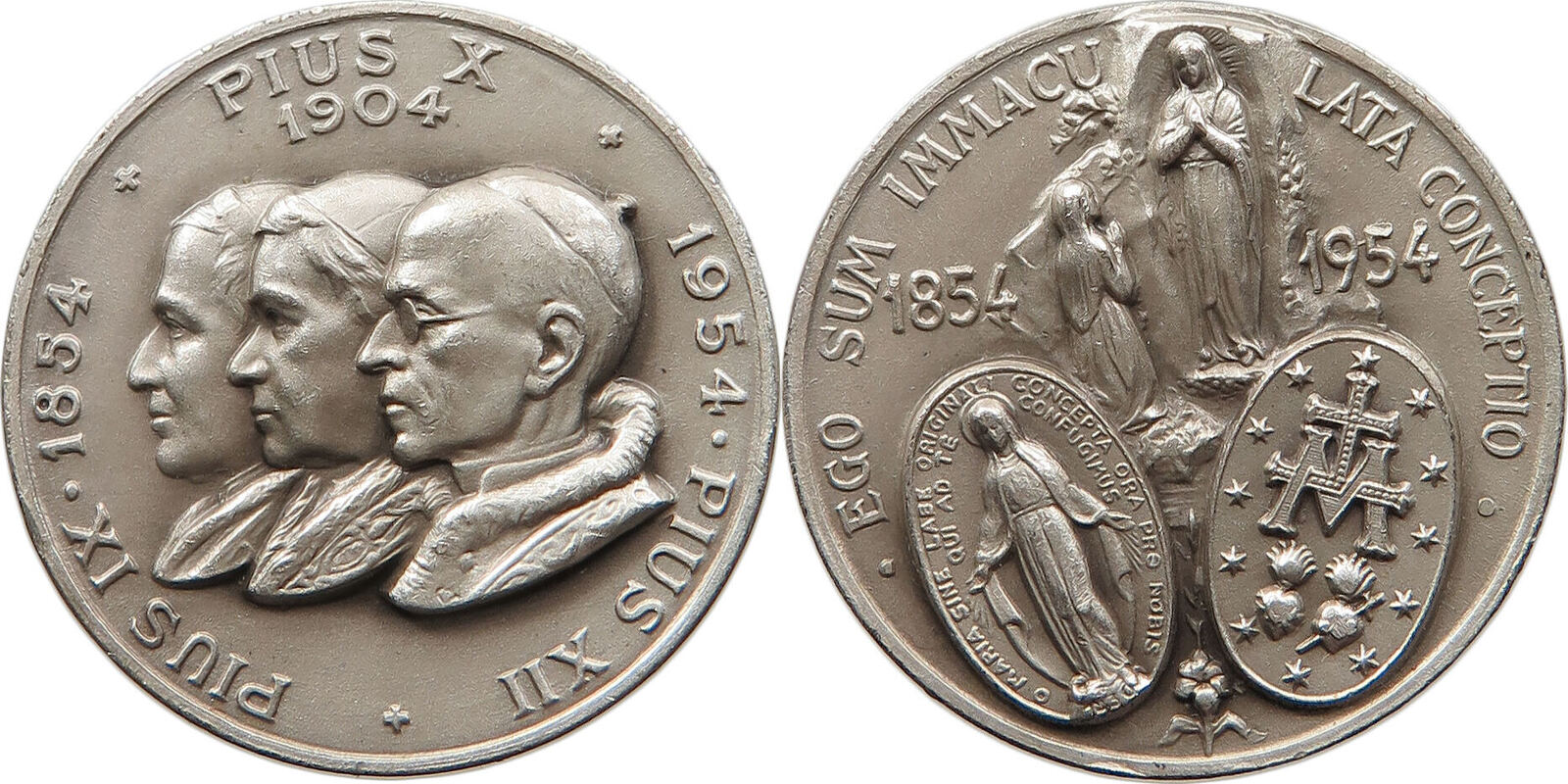 VATICAN MEDAILLE 1954 Pius XII. (1939-1958) VZ | MA-Shops