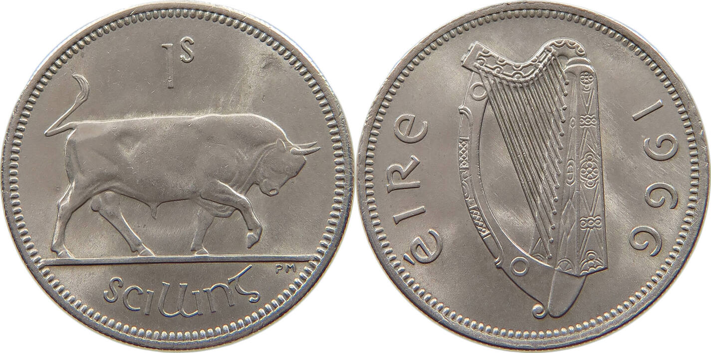 IRELAND SHILLING 1966 vz | MA-Shops