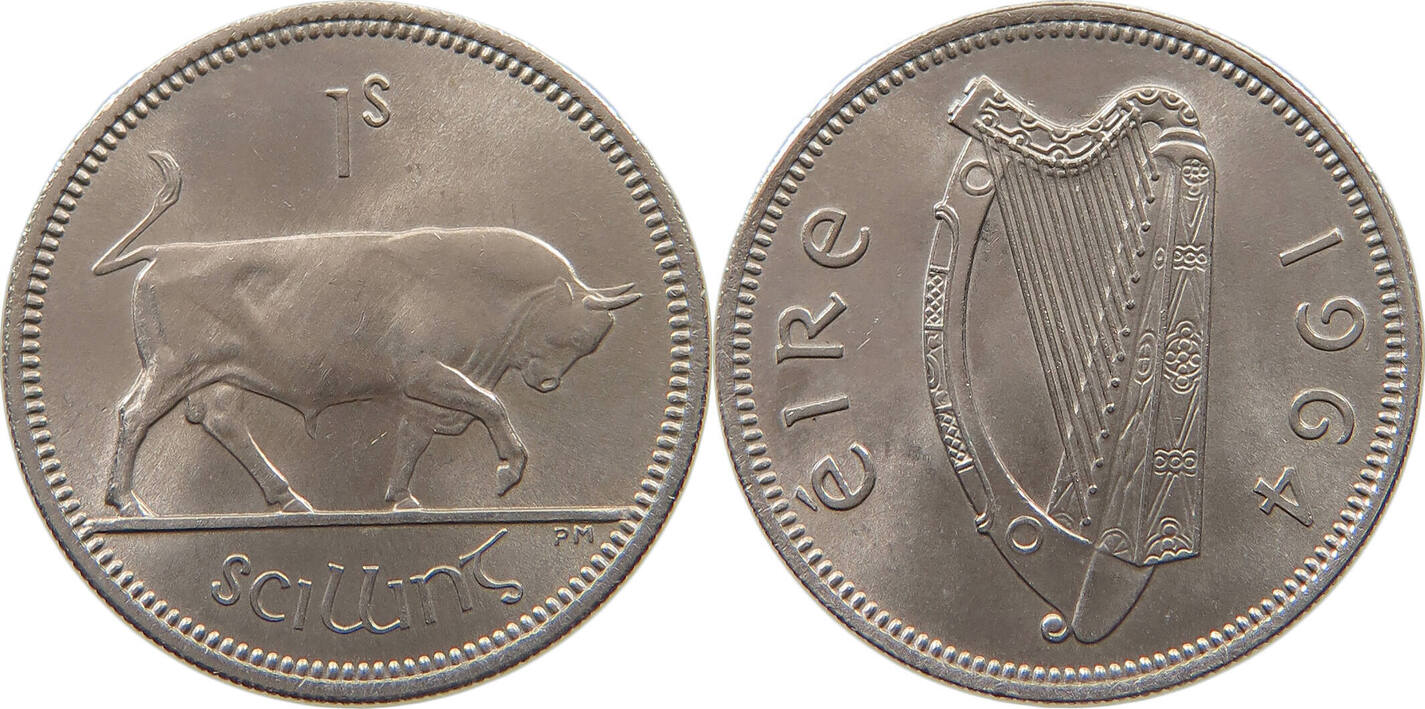 IRELAND SHILLING 1964 VZ | MA-Shops