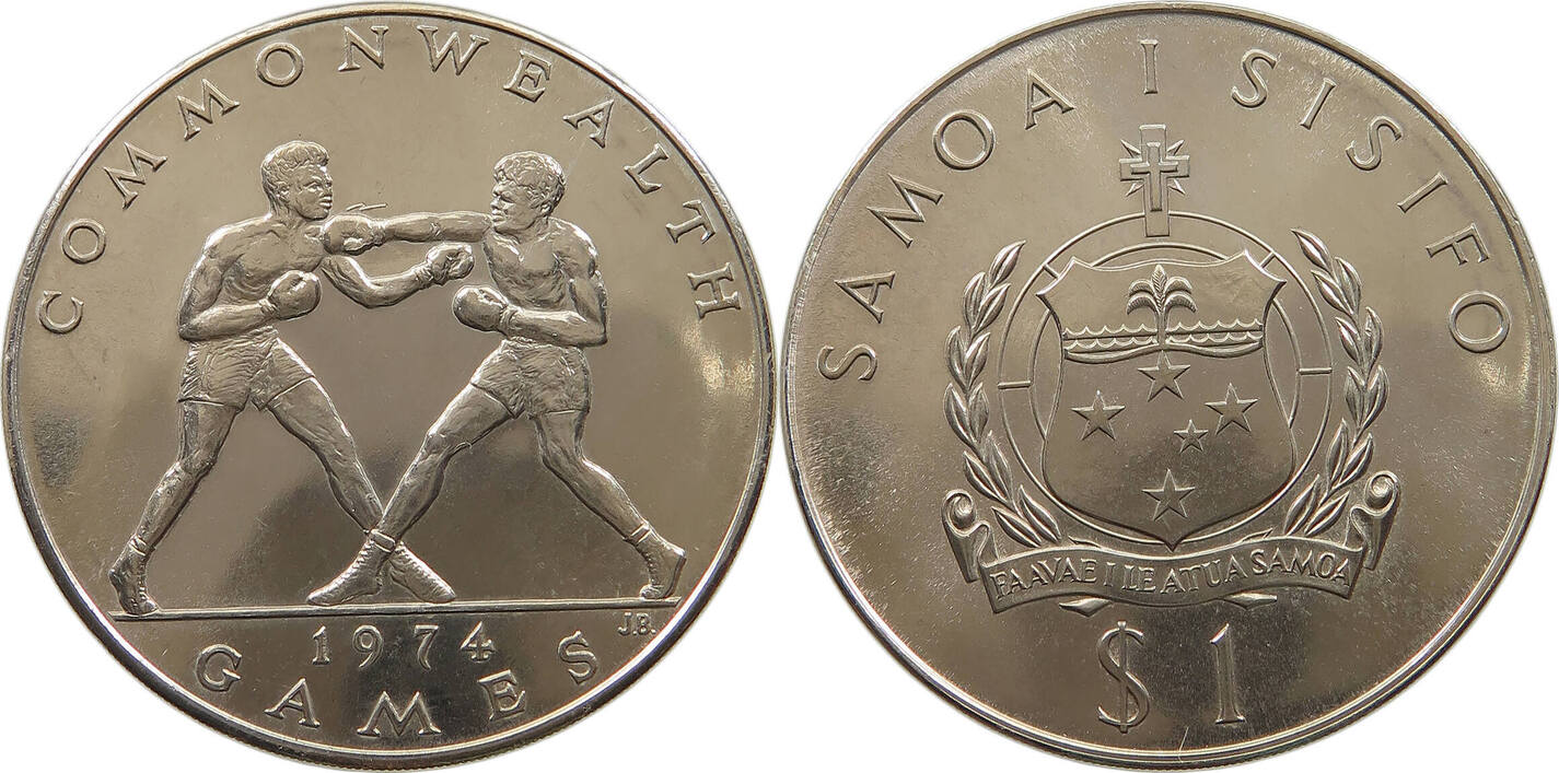 SAMOA DOLLAR 1974 VZ | MA-Shops