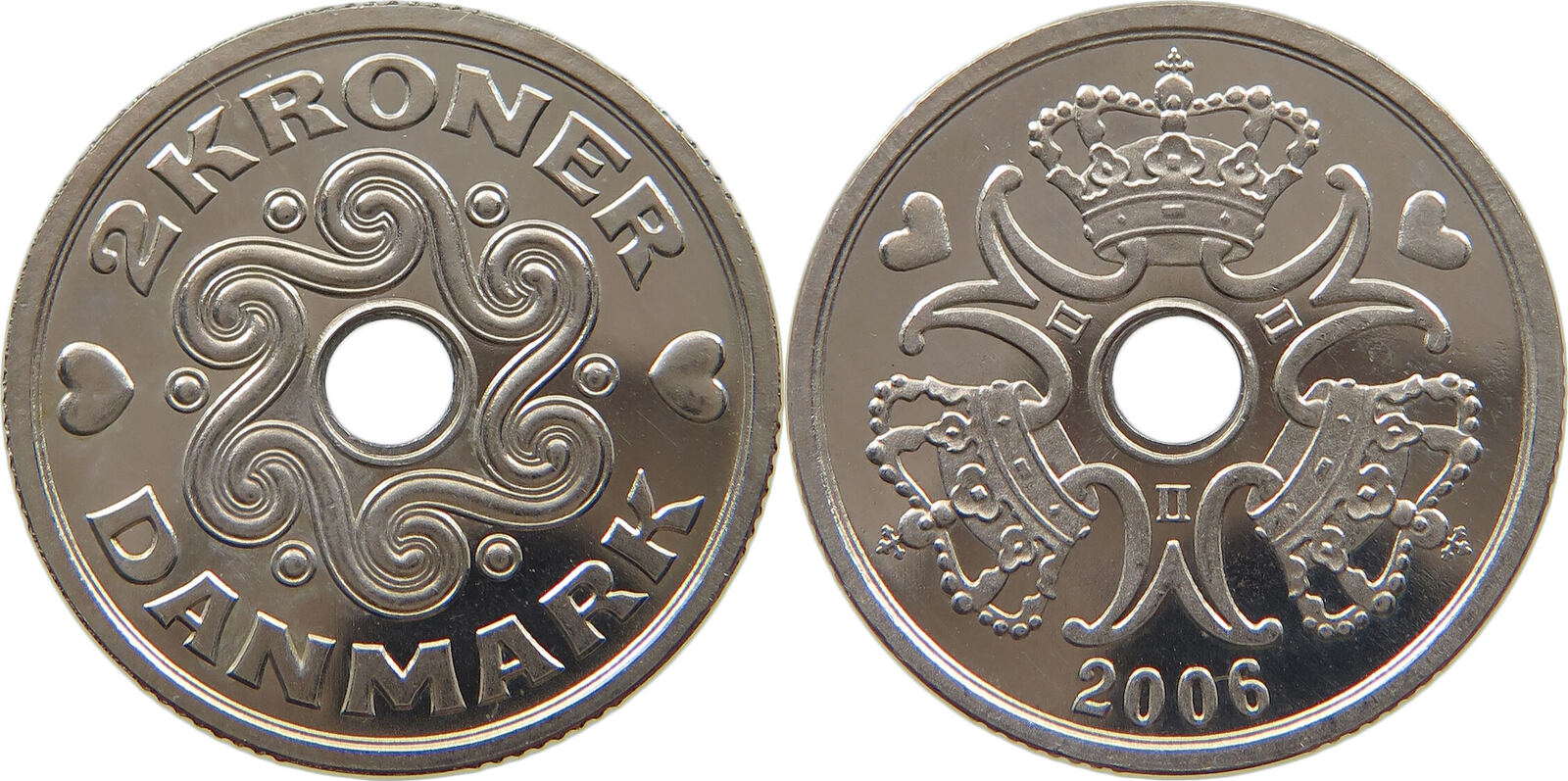 DENMARK 2 KRONER 2006 Margrethe II. 1972- PP | MA-Shops