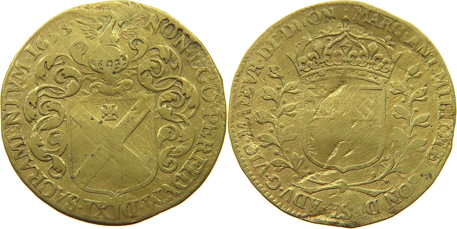 FRANCE JETON 1653 Louis XIV. (1643–1715) DIJON S | MA-Shops