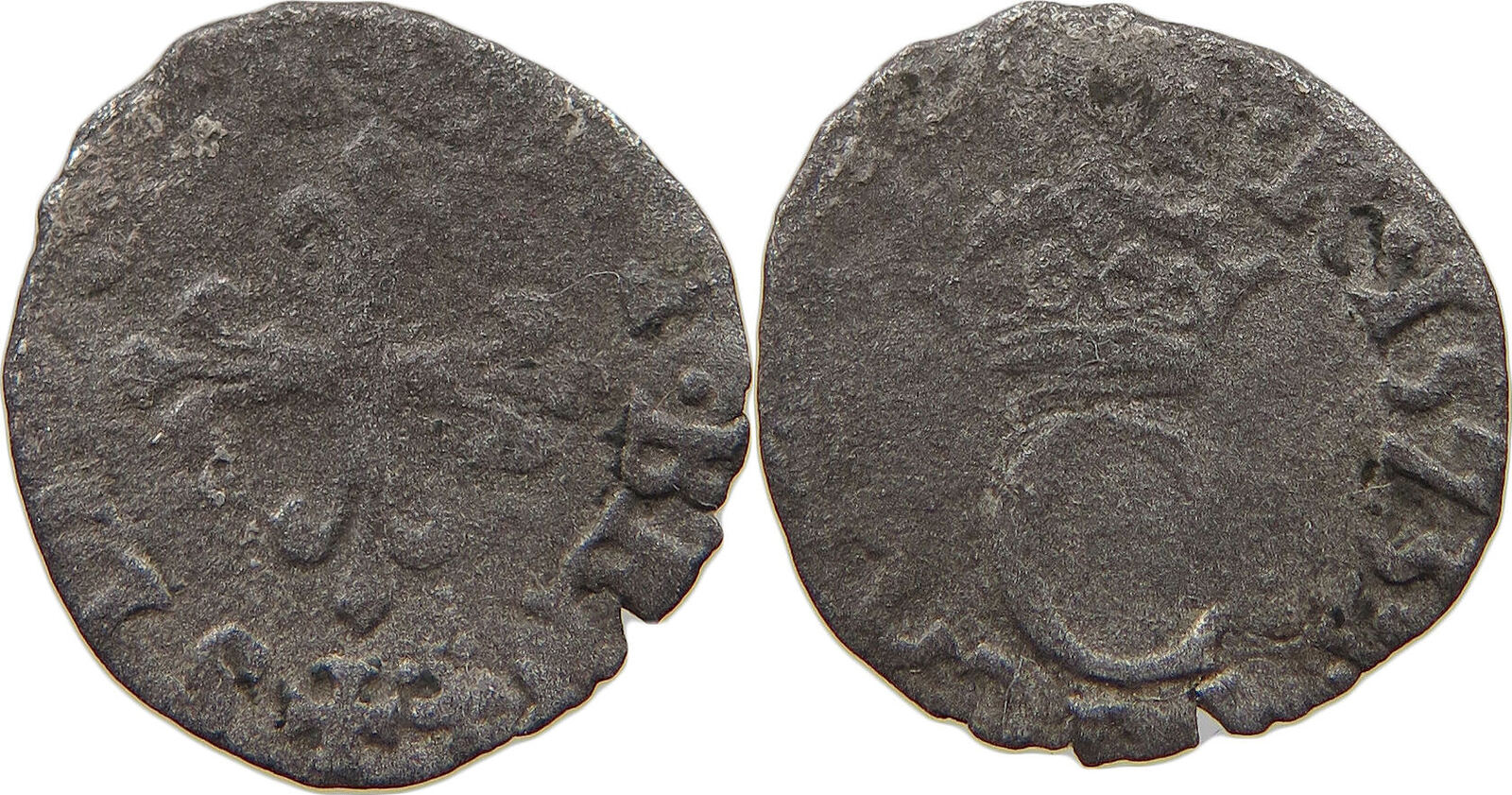 FRANCE DENIER 1573 CHARLES IX. (1560-1574) S | MA-Shops