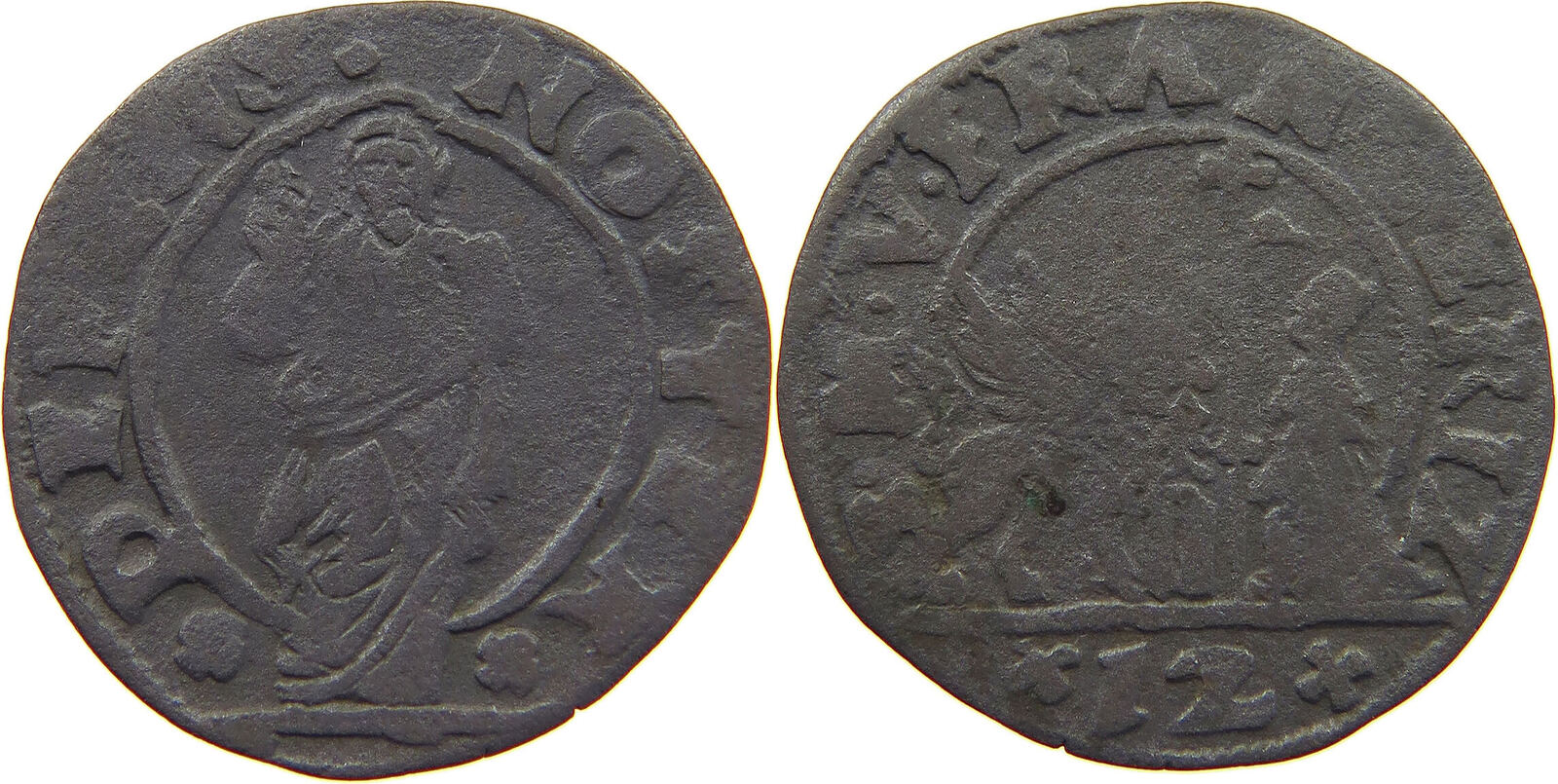 ITALY STATES VENICE VENEZIA 12 BAGATTINI Francesco Erizzo (1631-1646) S ...