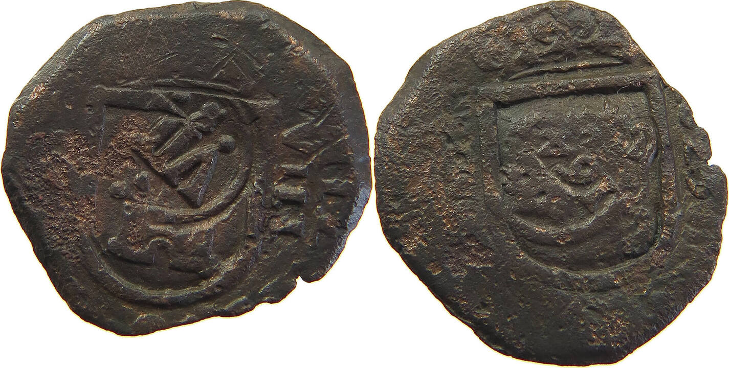 SPAIN 8 MARAVEDIS 1641 FELIPE IV. 1621-1665 S | MA-Shops