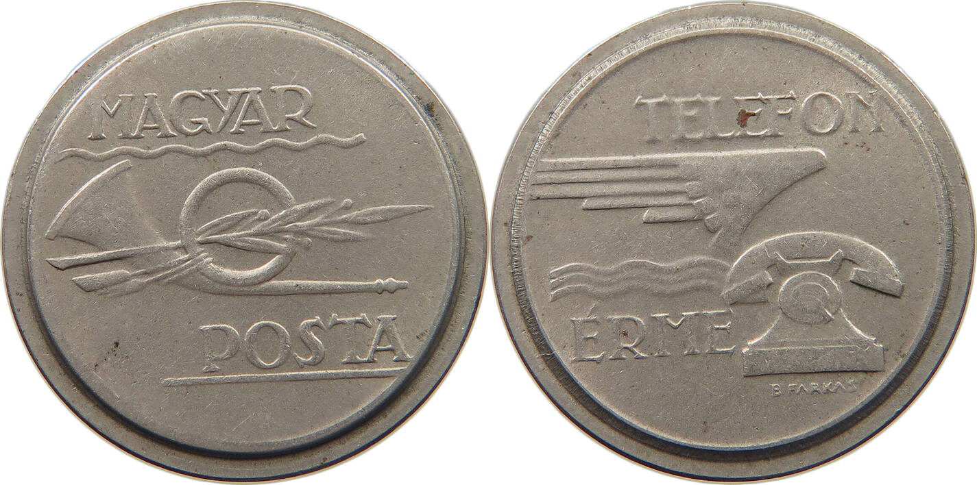 HUNGARY TOKEN MAGYAR POSTA SS | MA-Shops