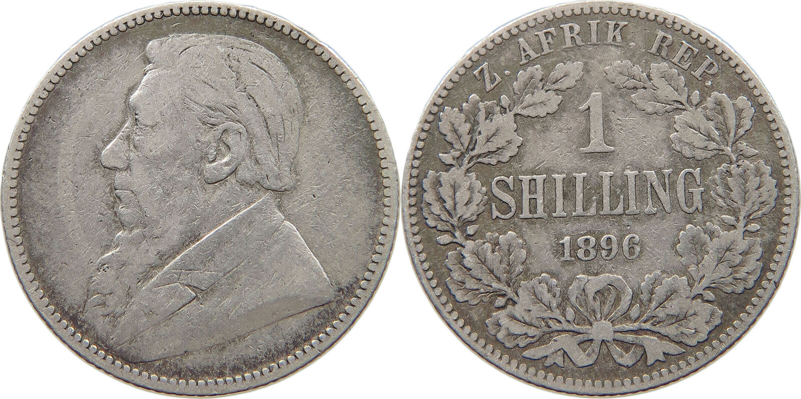 SOUTH AFRICA SHILLING 1896 SS | MA-Shops