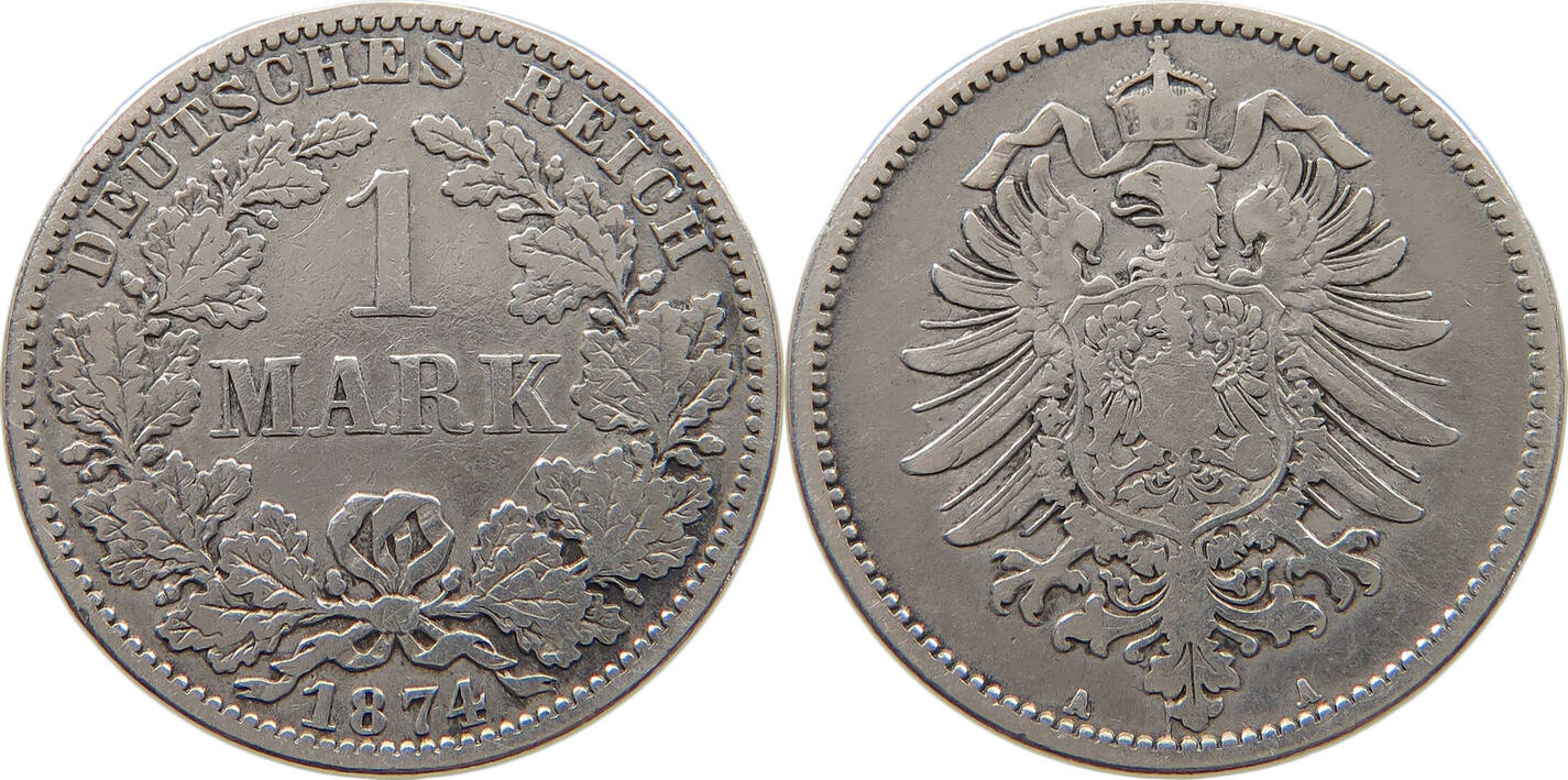KAISERREICH MARK 1874 A S | MA-Shops
