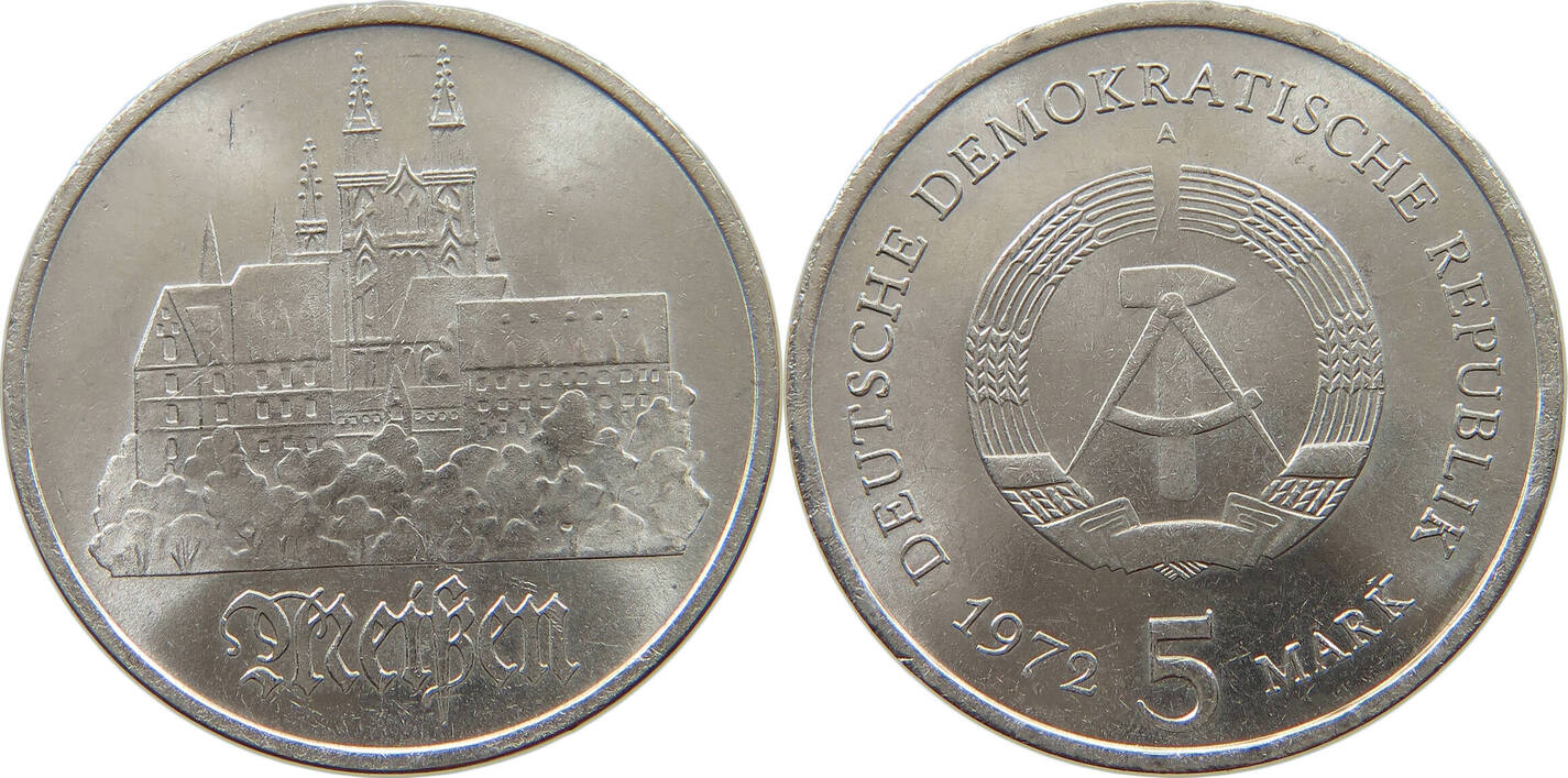 DDR 5 MARK 1972 Meißen SS+ | MA-Shops