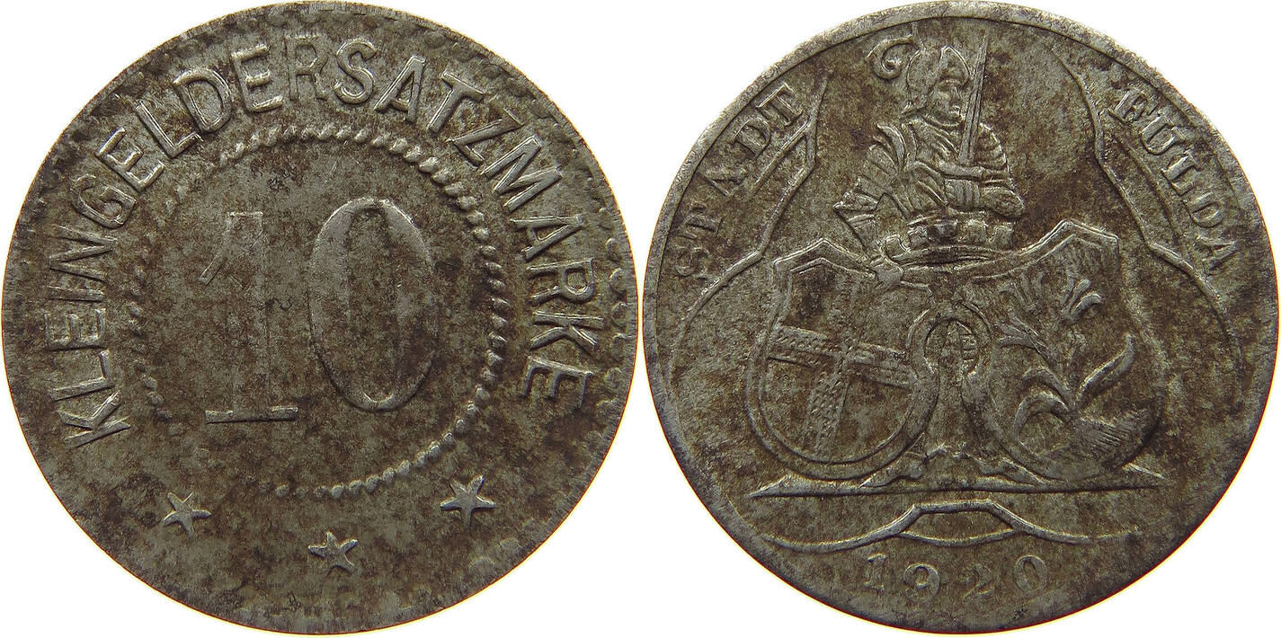 FULDA 10 PFENNIG 1920 SS | MA-Shops