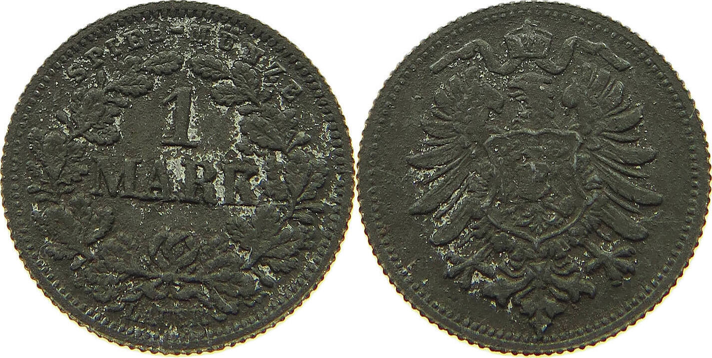 DEUTSCHES REICH JETON 1 MARK LAUER SS | MA-Shops
