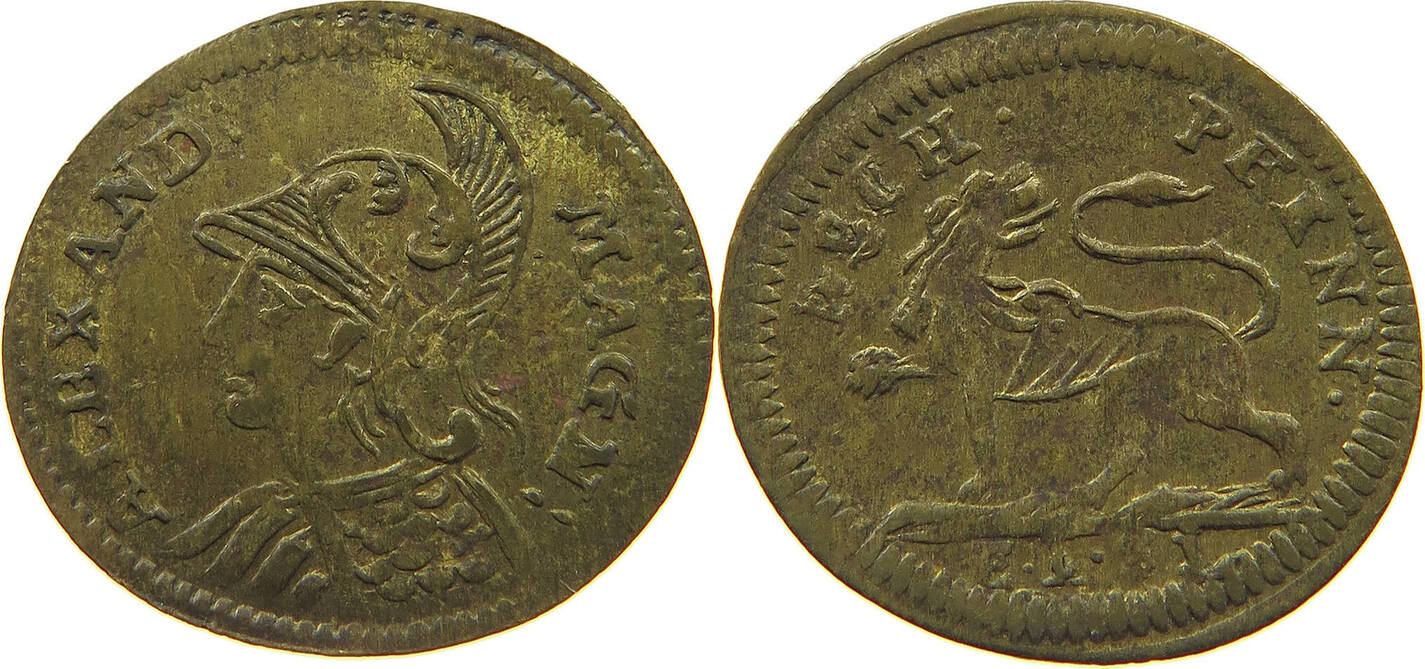 NÜRNBERG RECHENPFENNIG ALEXANDER MAGNUS SS | MA-Shops