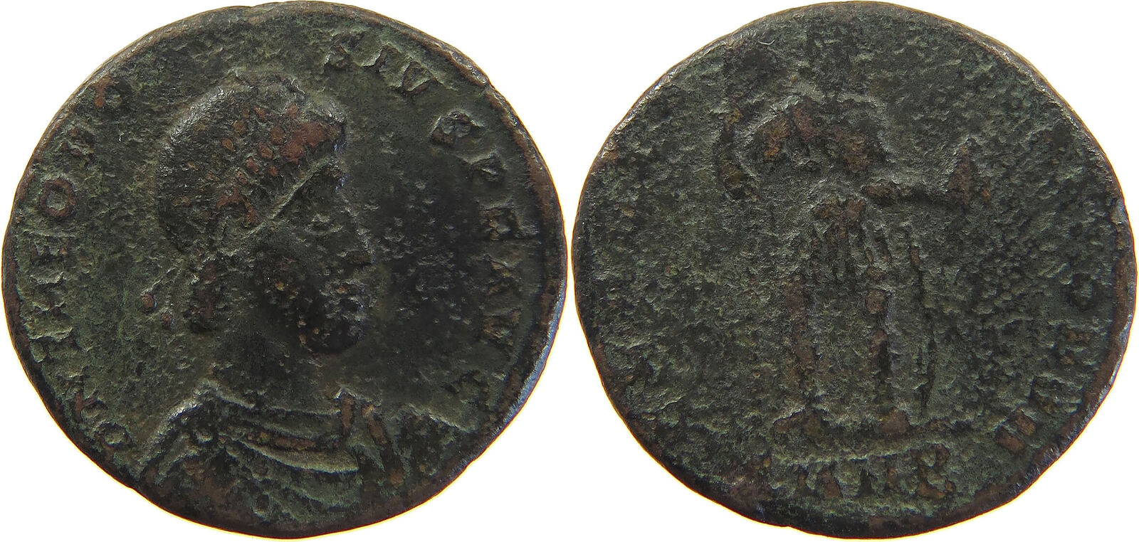 ROME EMPIRE FOLLIS Theodosius I. (379-395) S | MA-Shops