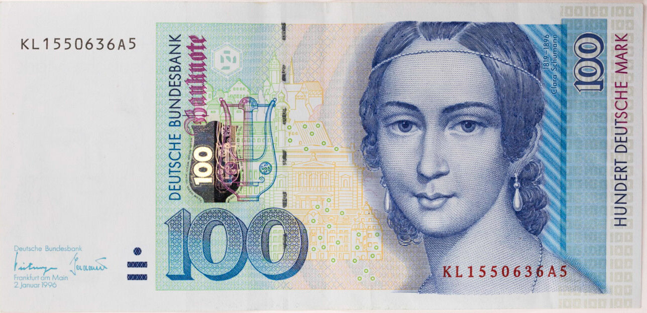 Bundesrepublik Deutschland 100 DM 2. Januar 1996 DM-Schein 4. Serie ...