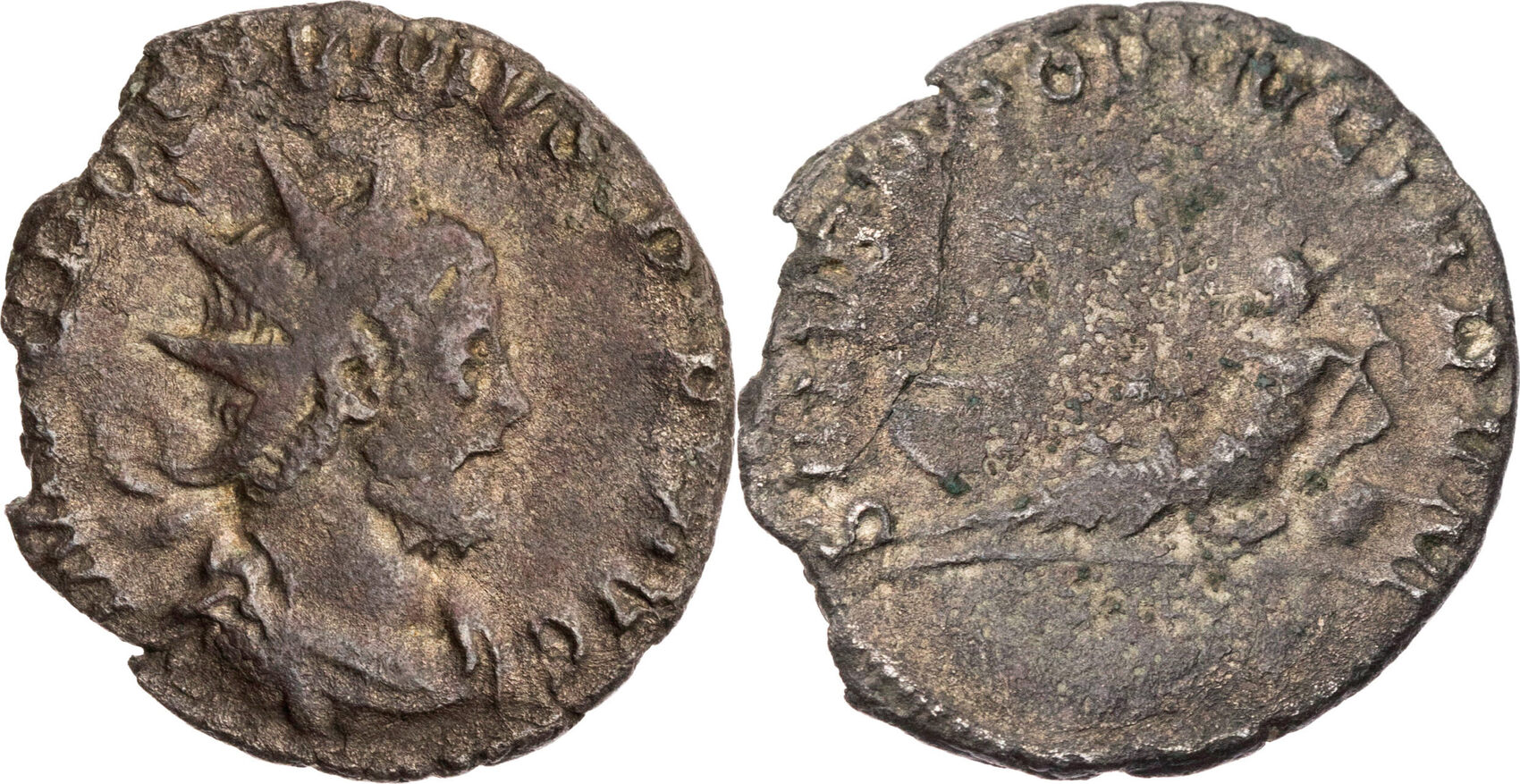 Römische Kaiserzeit Antoninian 260 n. Chr. Postumus, Köln, Büste ...