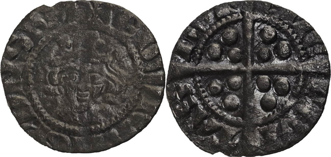 England Penny 1327-1377 Edward III / Durham ss | MA-Shops