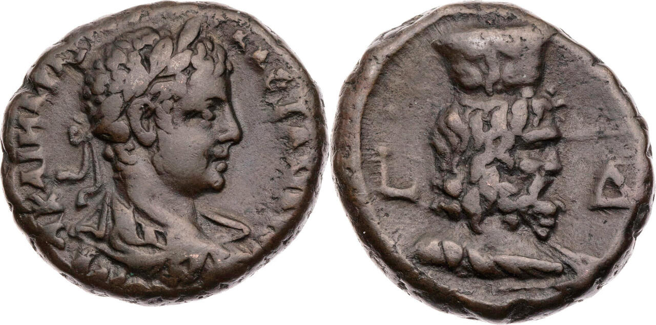 Ägypten Tetradrachme 224/225 n. Chr. Severus Alexander, Jahr 4, Büste ...