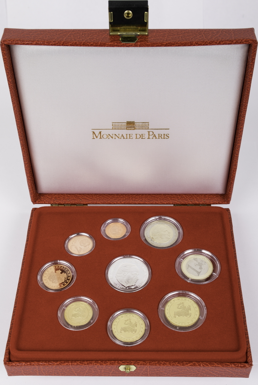 Monaco 3,88 Euro 2004 Kursmünzensatz PP | MA-Shops Monaco 3,88 Euro 2004 Kursmünzensatz PP | MA-Shops