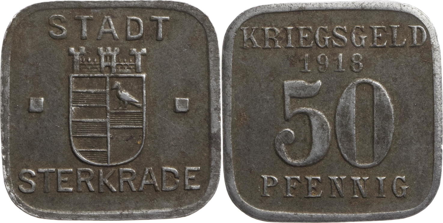 Sterkrade 50 Pfennig 1918 Kriegsgeld ss | MA-Shops