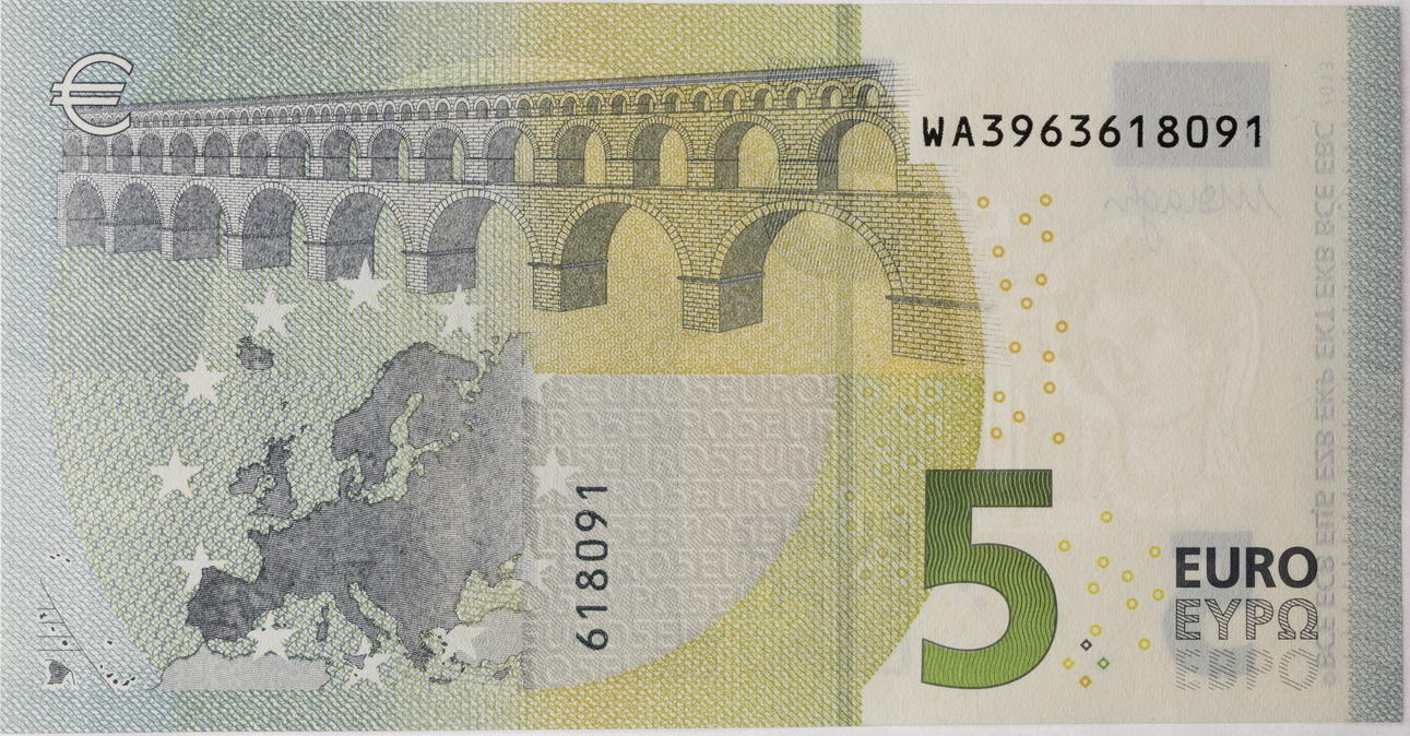 Europa 5 Euro Euro Banknote 2. Serie - Antike (2013) I | MA-Shops