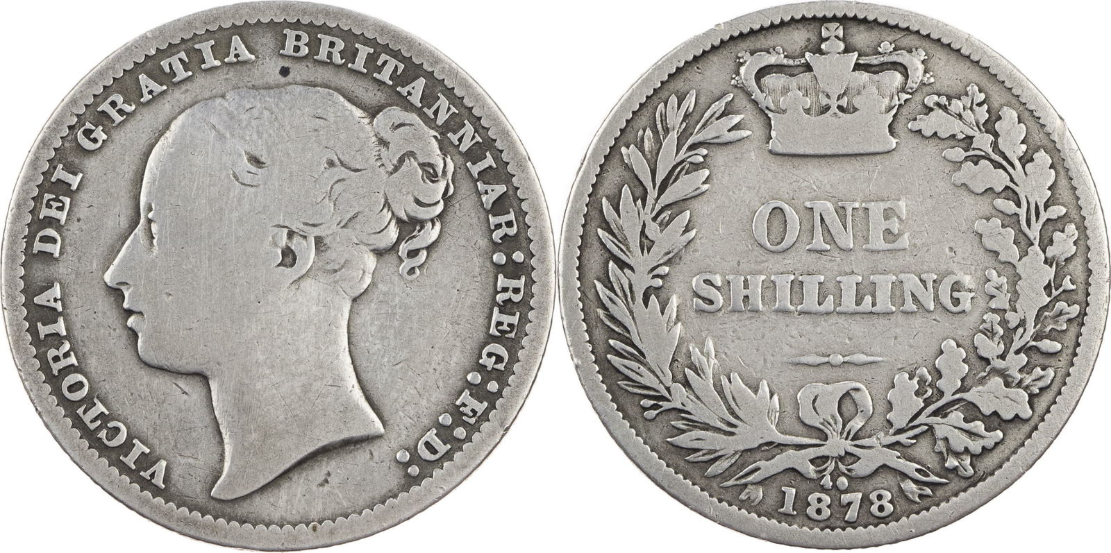 Großbritannien 1 Shilling 1878 Victoria (1837-1901) schön | MA-Shops