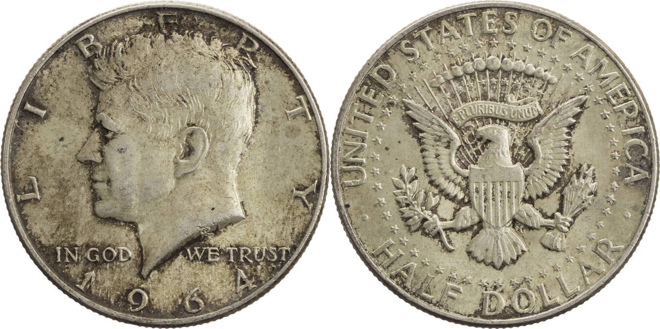 USA 1964 Half Dollar Kennedy ss-vz | MA-Shops