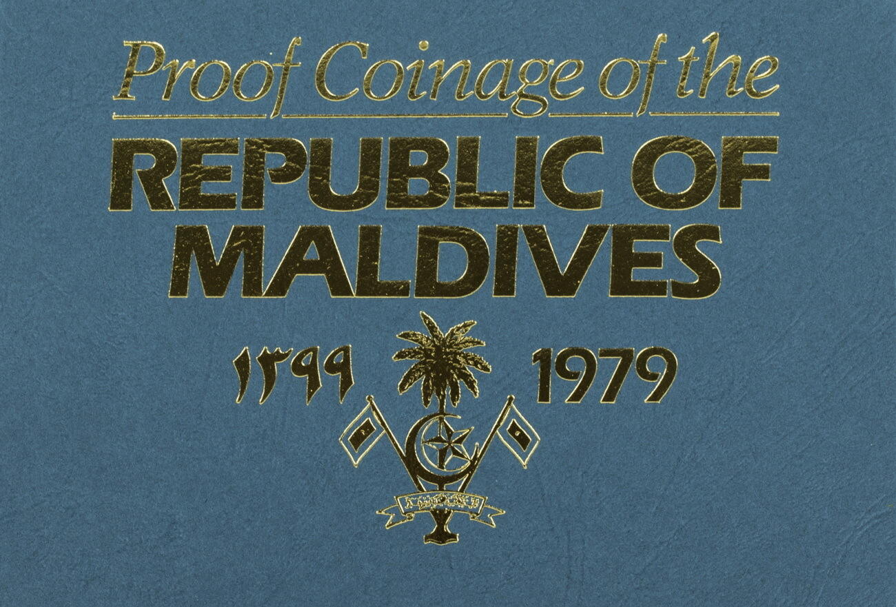 Malediven 1979 Kursmünzensatz (KMS) PP im Orig. Folder | MA-Shops