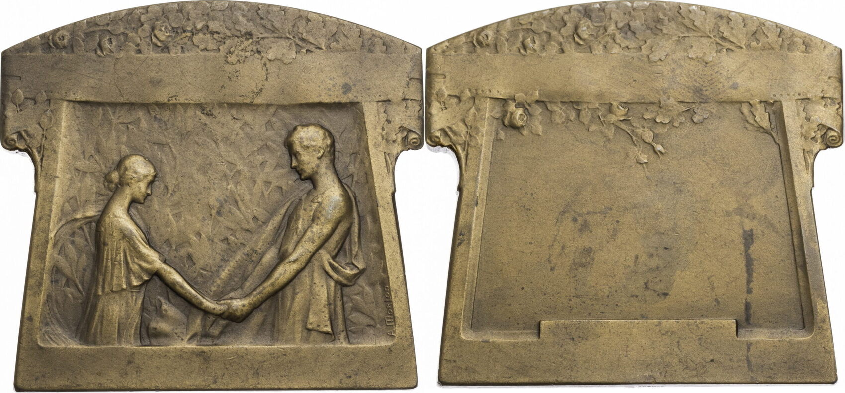 Frankreich Plakette o.J. (1921) Pierre Alexandre Morlon (1878-1951 ...