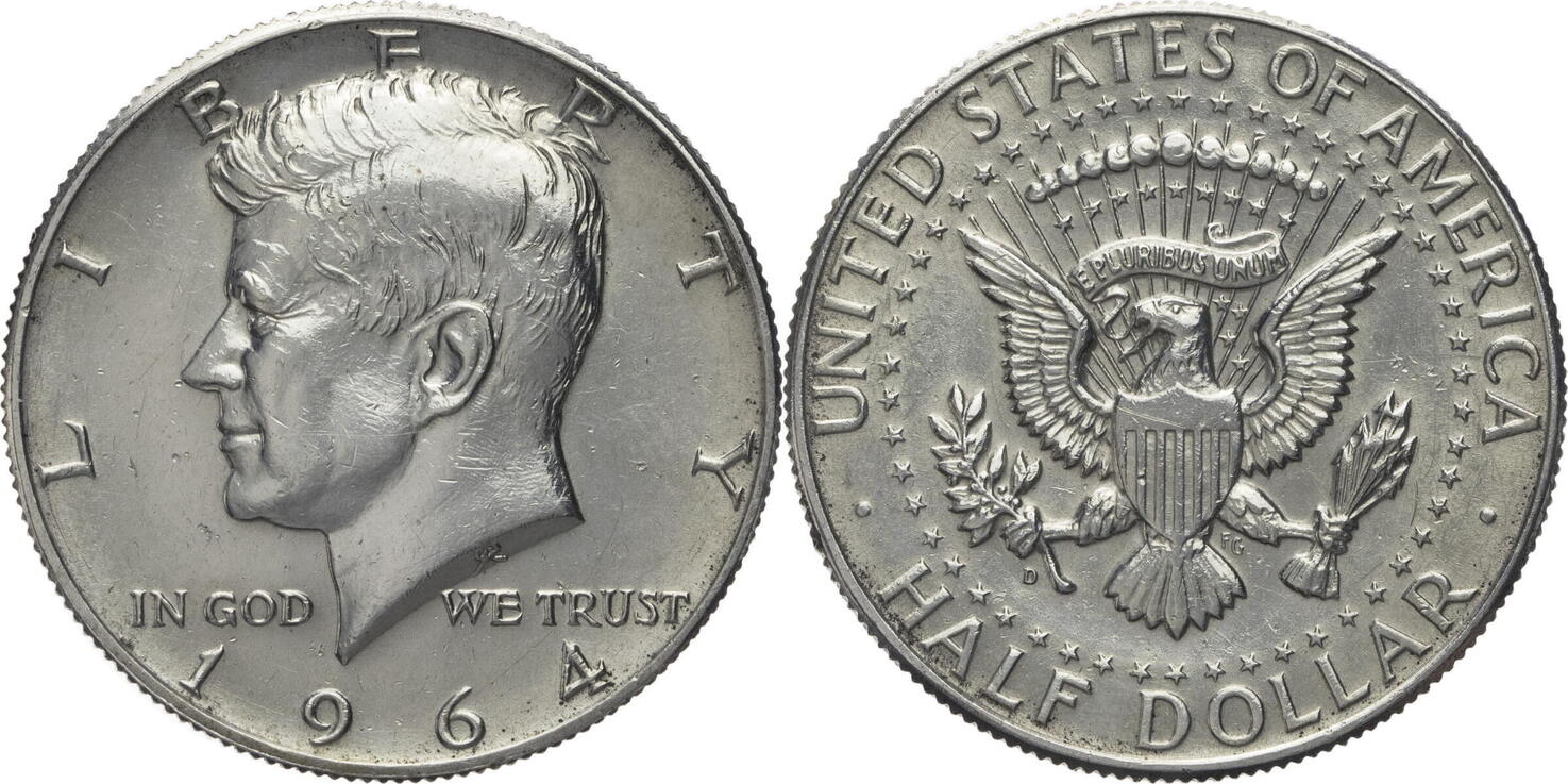 USA 1964 Half Dollar Kennedy ss-vz | MA-Shops