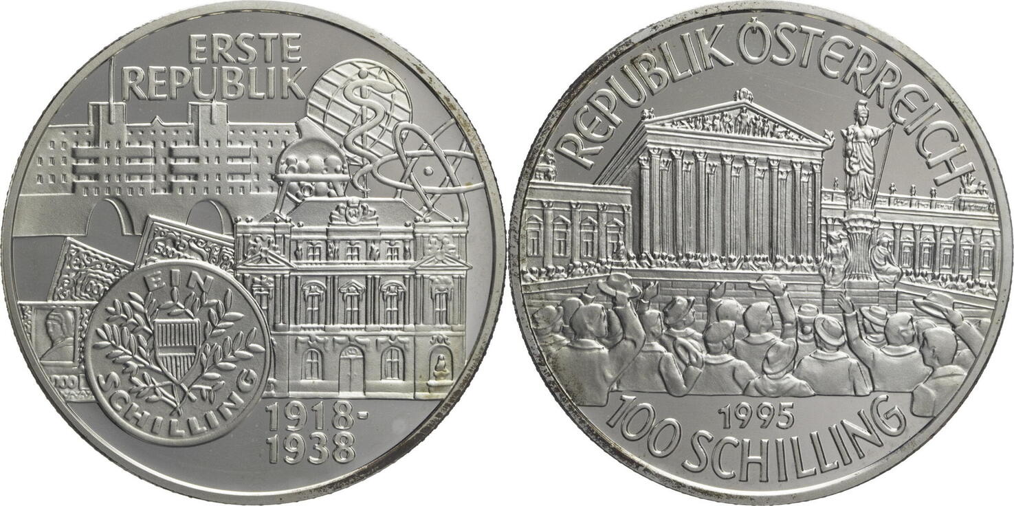 Österreich 100 Schilling 1995 Erste Republik PP | MA-Shops
